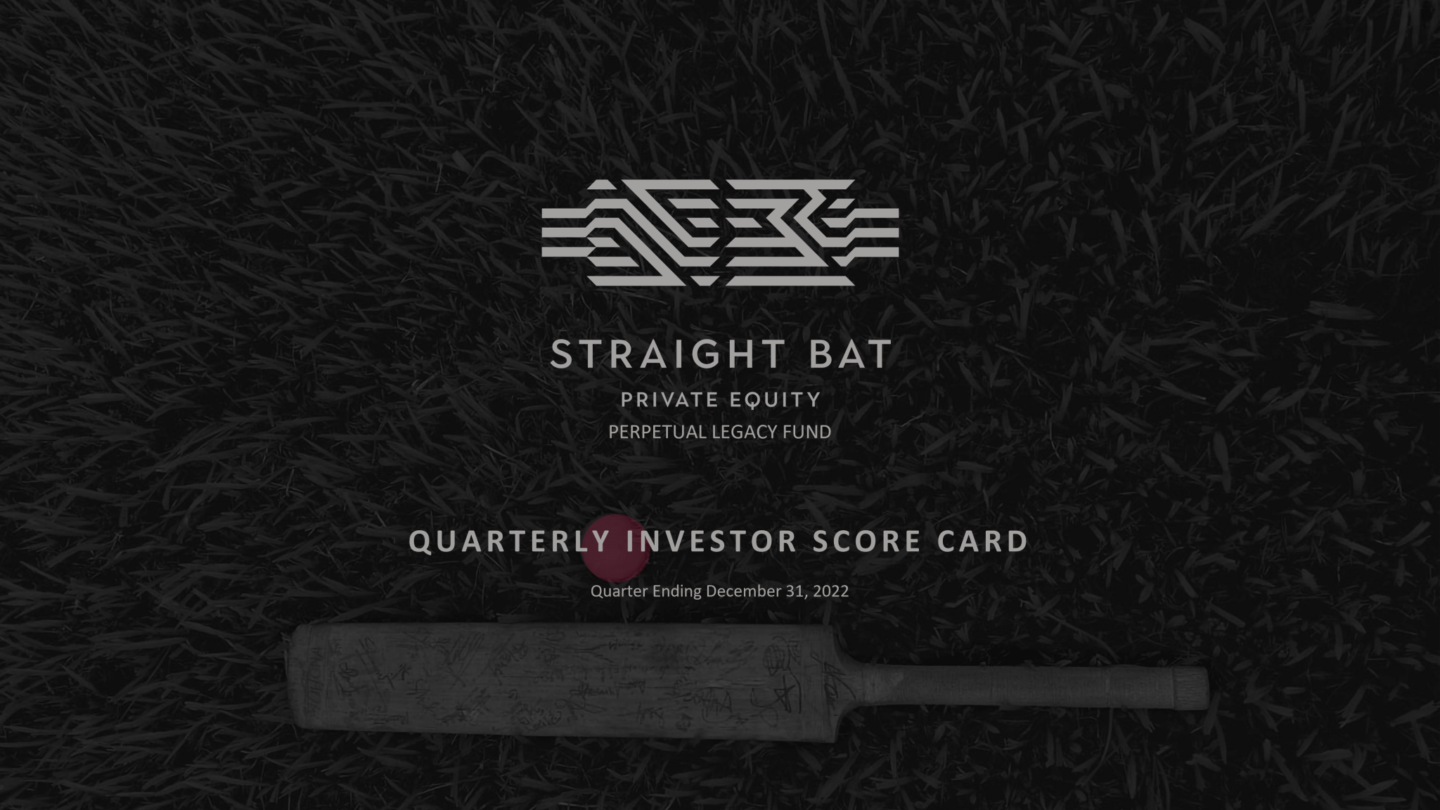 Quarterly Investor Scorecard No.10 – Q2FY2023 – cover | Straight Bat