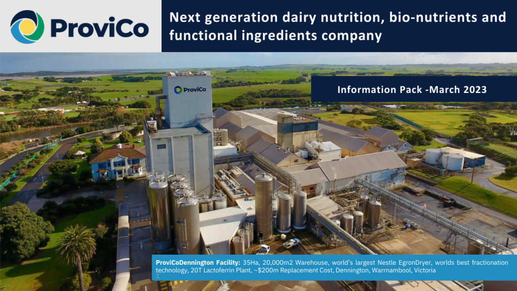 ProviCo Phase 2 – Investor Presentation v10.pdf | Straight Bat