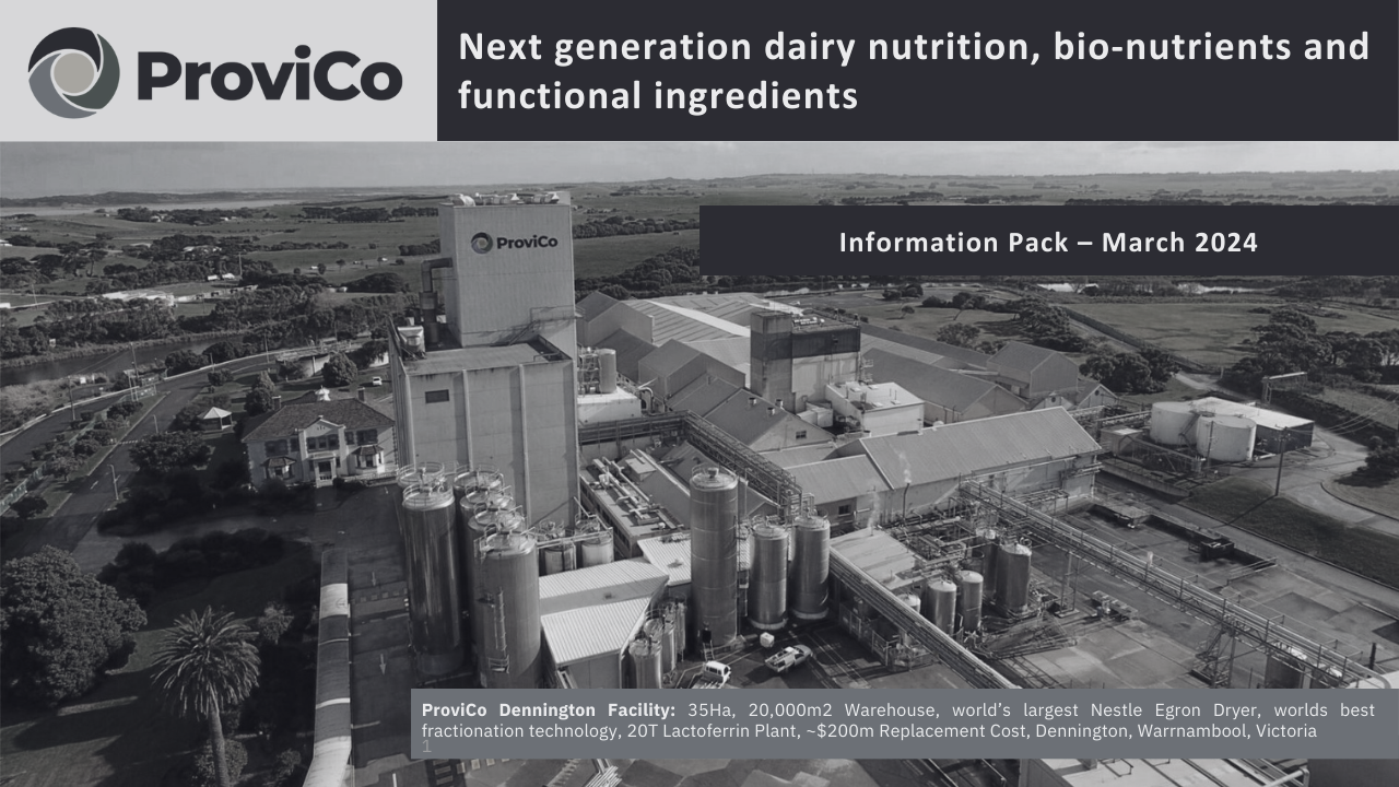 ProviCo Phase 2 – Information Pack cover | Straight Bat